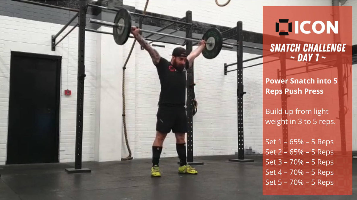 Free Snatch Program – ICON Nutrition
